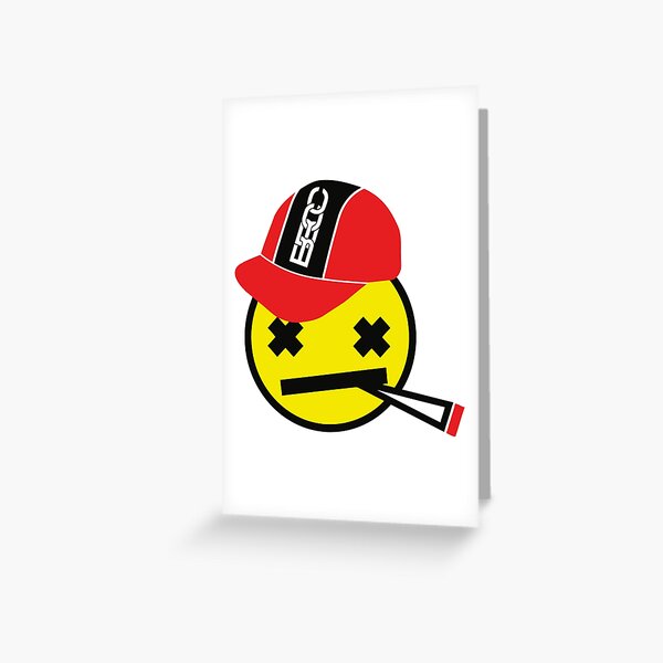"Bad Boy Chiller Crew Merch BBCC Emoji" Greeting Card for Sale by ...
