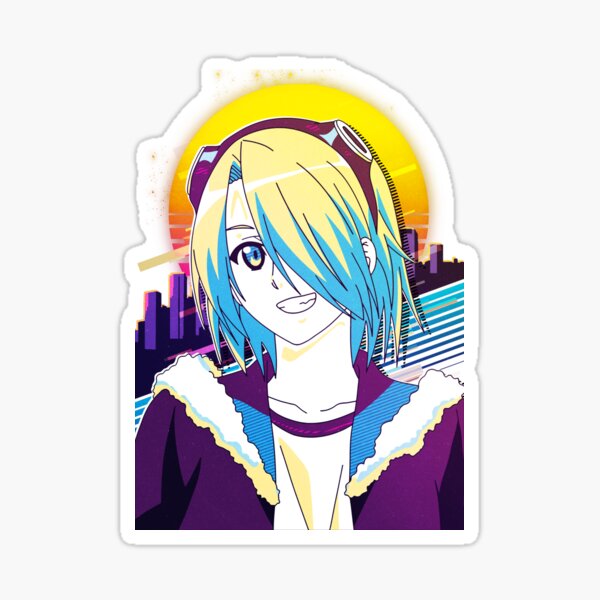Pegatina Akame Ga Kill Lubbock De 80sretroart Redbubble