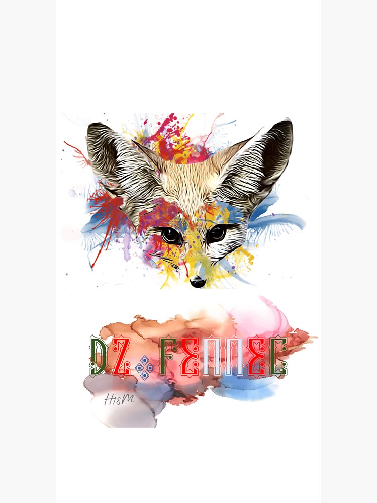 "DZ-Fennec" Sticker for Sale by H18M | Redbubble