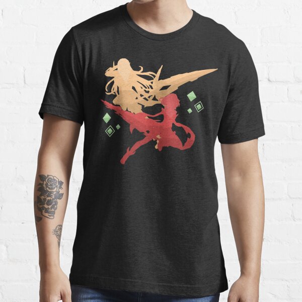 "Xenoblade Pyra and Mythra " T-shirt for Sale by HIUBUNSHOP | Redbubble ...