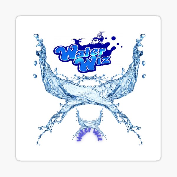 "water wizz " Sticker for Sale by farisslegion02 | Redbubble