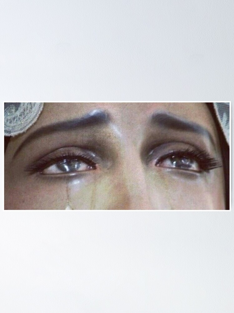 "Crying Eyes Angelic Virgin Mary " Poster for Sale by 90sloversangel ...