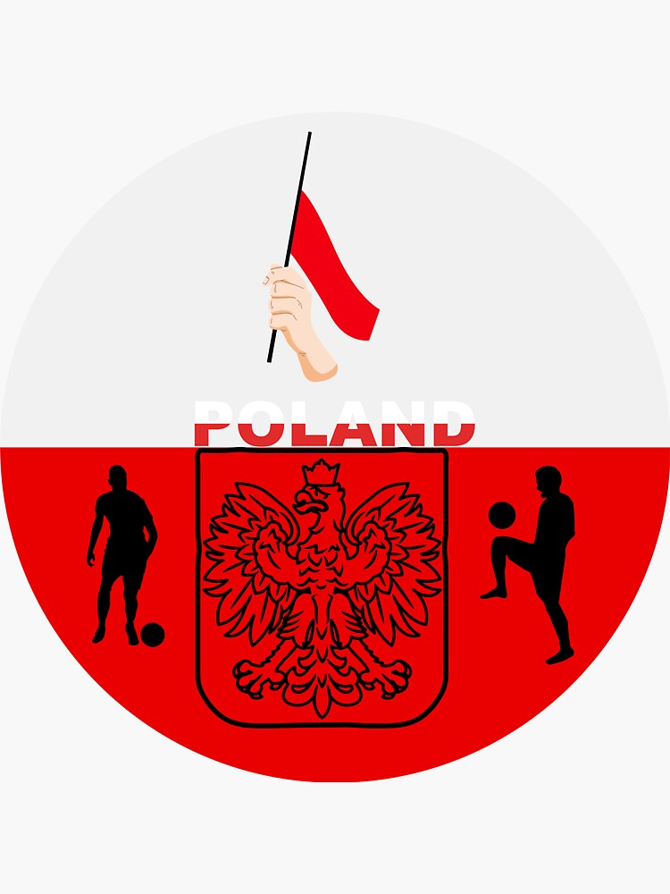 "Poland national team logo" Sticker for Sale by Majid96 | Redbubble