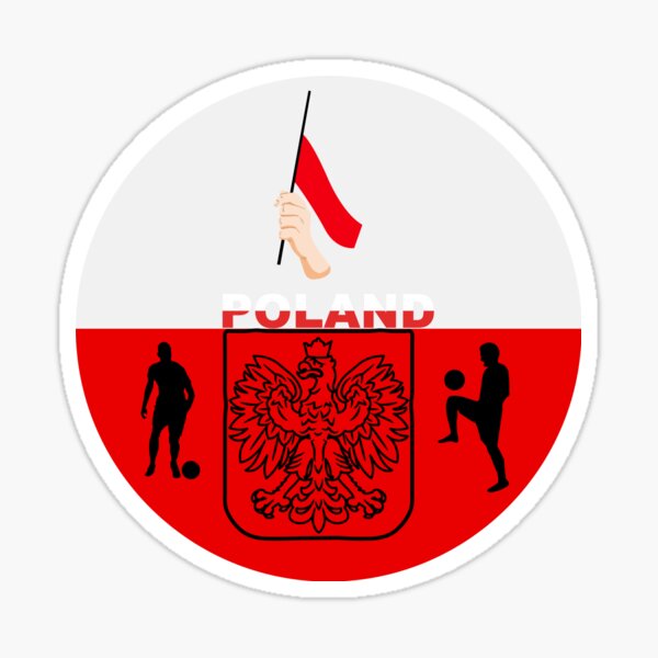 "Poland national team logo" Sticker for Sale by Majid96 | Redbubble