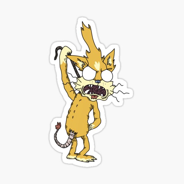 "Squanchy [Rick and Morty]" Sticker for Sale by kevin23raw | Redbubble