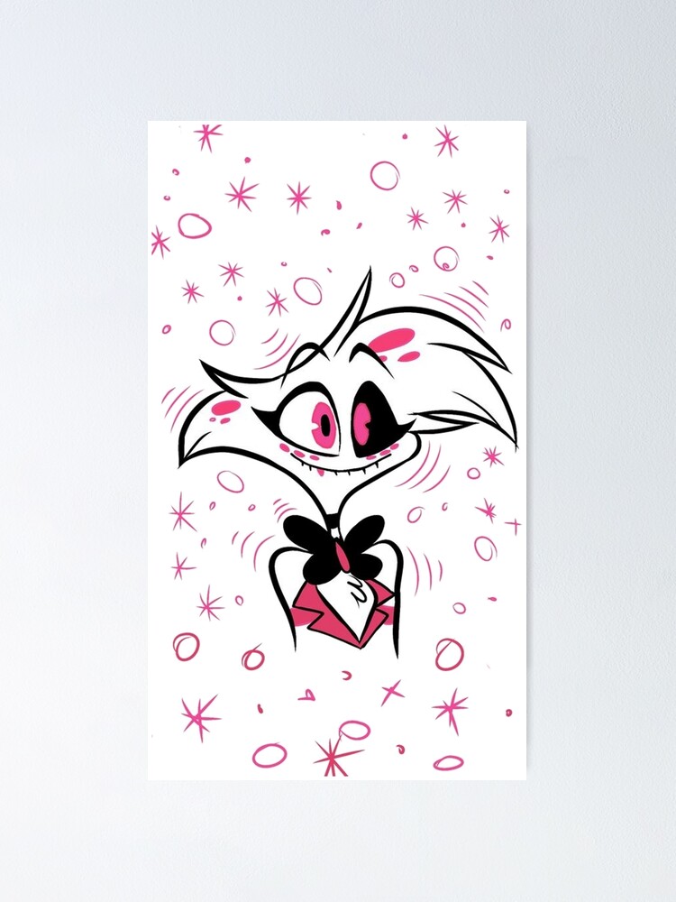 "Angel dust |Hazbin hotel" Poster for Sale by jigsauce- | Redbubble
