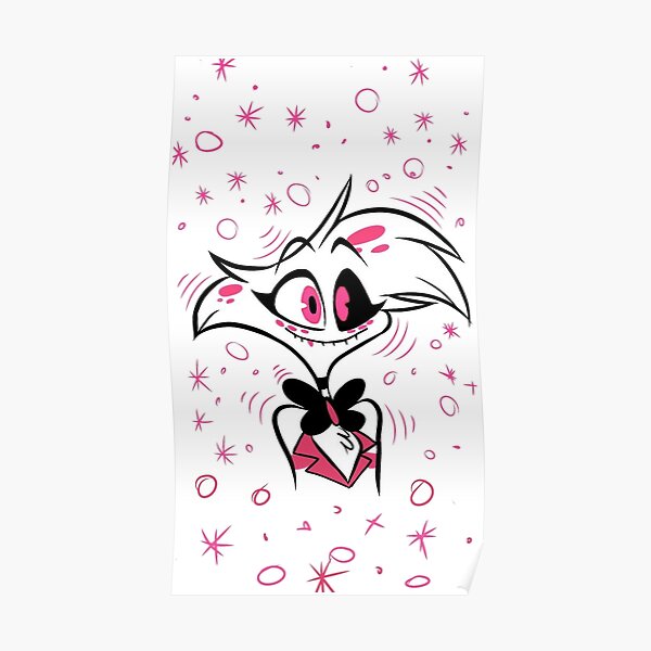 "Angel dust |Hazbin hotel" Poster for Sale by jigsauce- | Redbubble