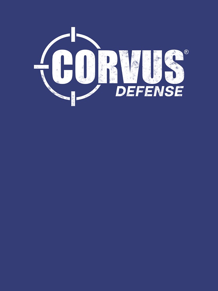 "MW 2 II Corvus Defense Weapons Company Logo (White) - High Resolution, Weathered Effect - T ...