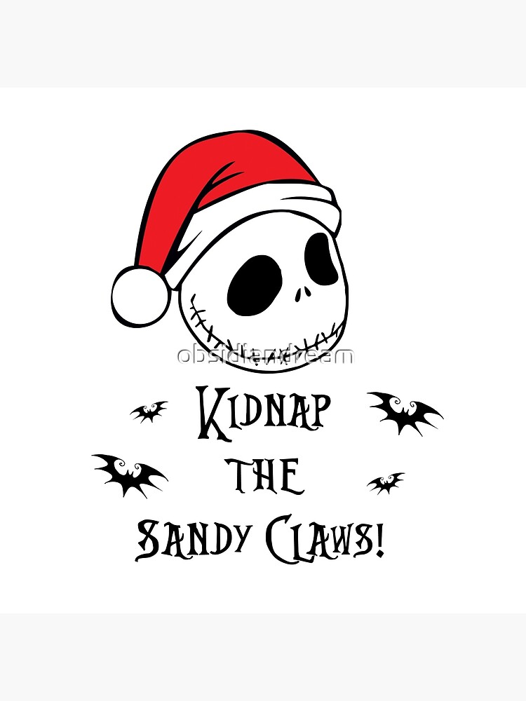 "Nightmare Before Christmas - Sandy Claws" Art Board Print for Sale by ...