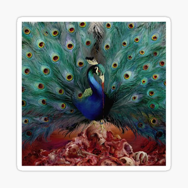"Opeth Sorceress cover " Sticker for Sale by GrangehillC | Redbubble