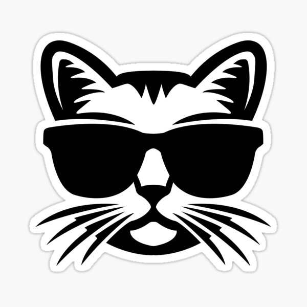 "Cat boy " Sticker for Sale by bazsi98 | Redbubble