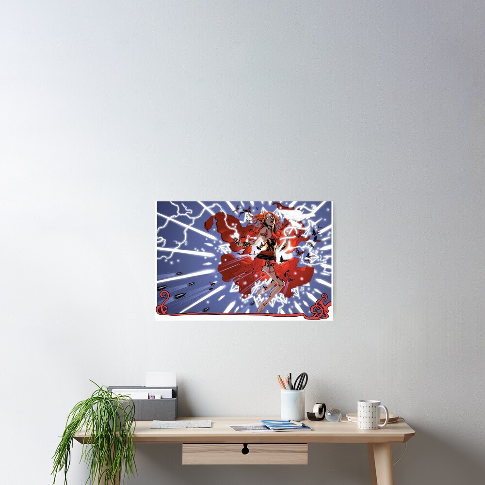 Póster «promethea,hq,nueva promethea,mariposa,magia,idea,alan moore,jh ...