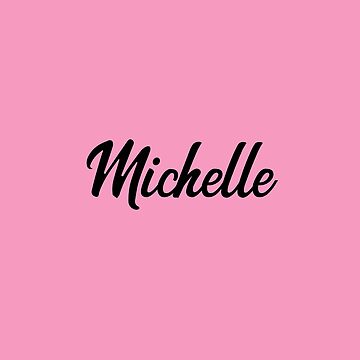 "Michelle Personalized" Sticker for Sale by Binsagar | Redbubble