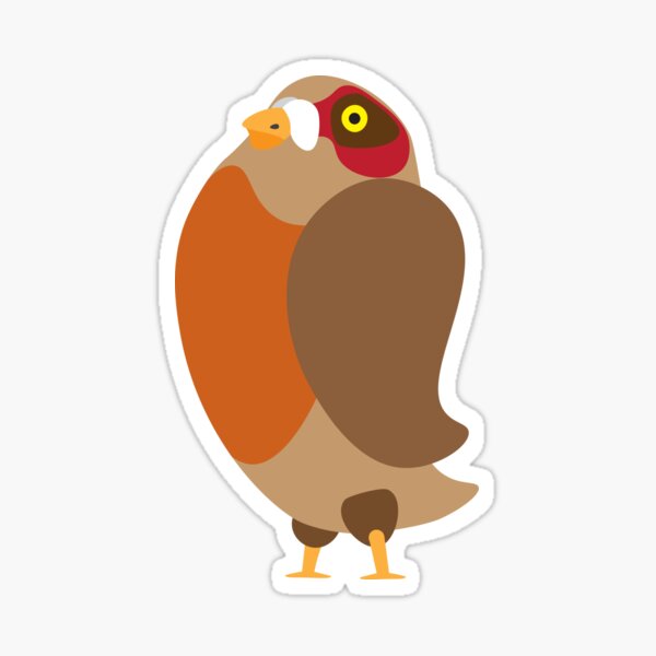 "Pigeon (Buff)" Sticker for Sale by frutchey | Redbubble