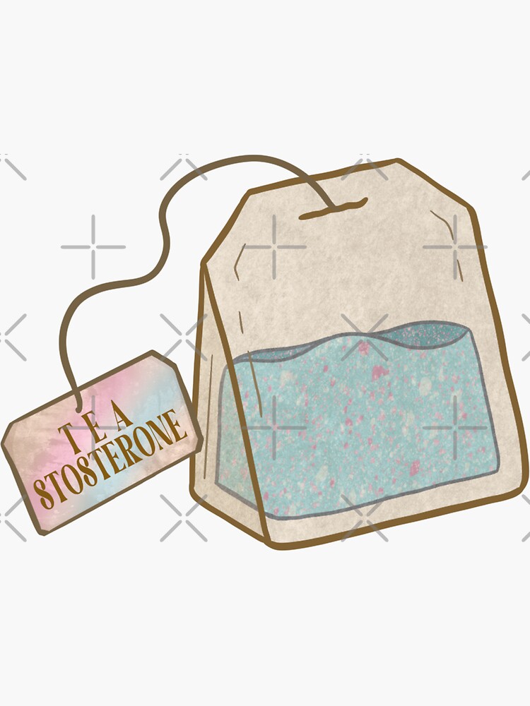 "trans teabag" Sticker for Sale by atlasbackache | Redbubble