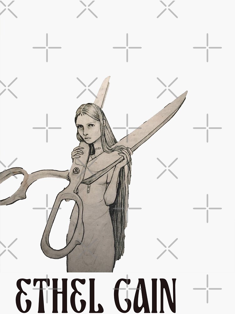 "Ethel Cain" Sticker for Sale by omega302 | Redbubble
