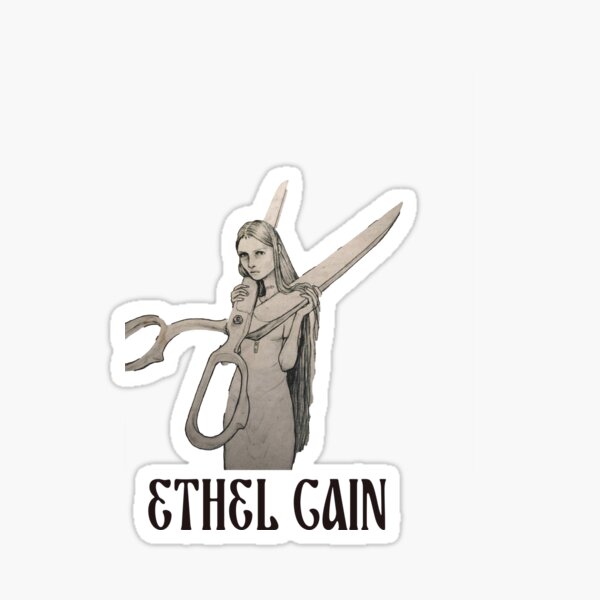 "Ethel Cain" Sticker for Sale by omega302 | Redbubble