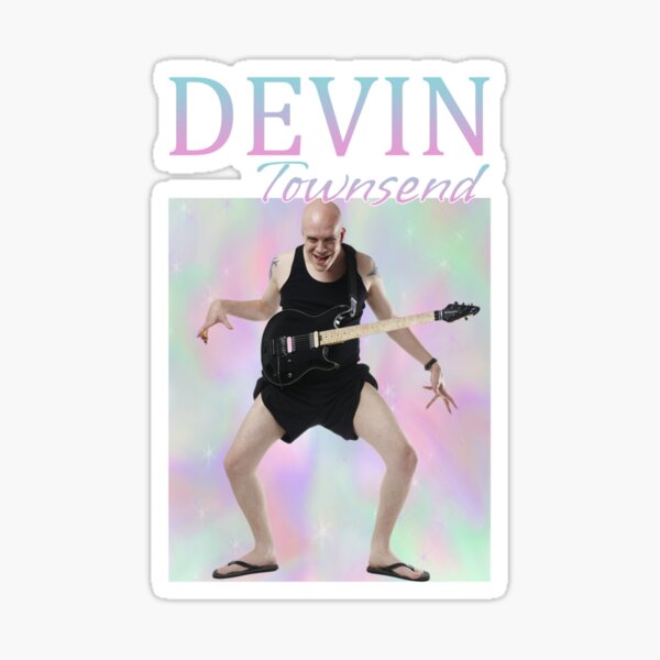 "Devin Townsend Homage Tribute " Sticker for Sale by RoyaliSTicBout ...