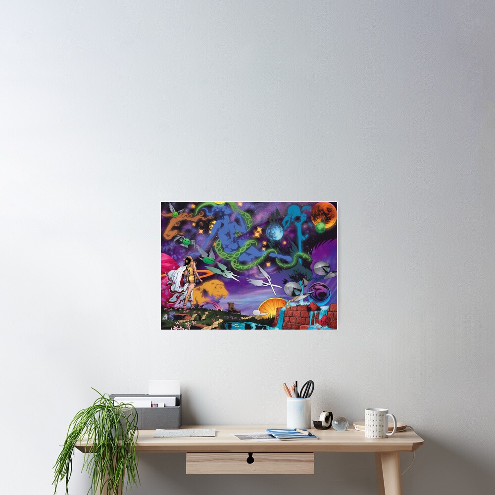 Póster «promethea,hq,pin up,new promethea,cover,silueta,magia,idea,alan ...