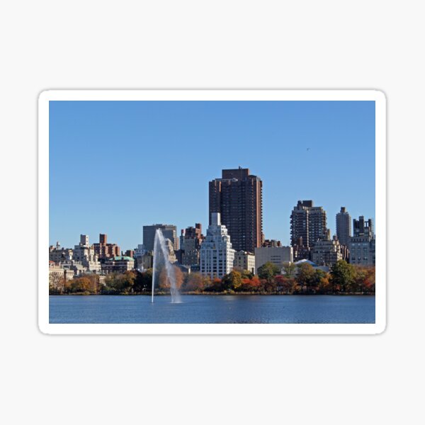 "New York Cityscape" Sticker for Sale by Aleksander37 | Redbubble