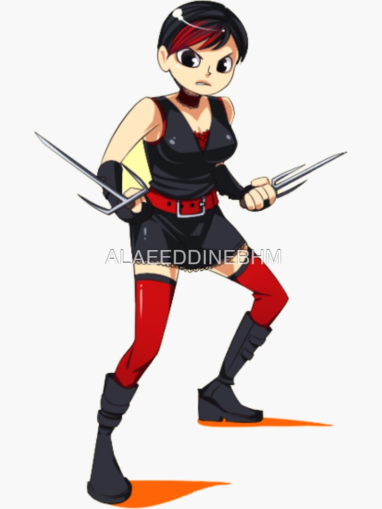 "knives chau - Scott Pilgrim's Universe - Knives cut" Sticker for Sale ...