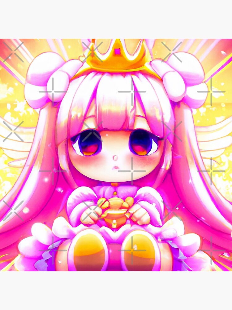 "Pouty Pink Princess" Sticker for Sale by SabrinaStardust | Redbubble