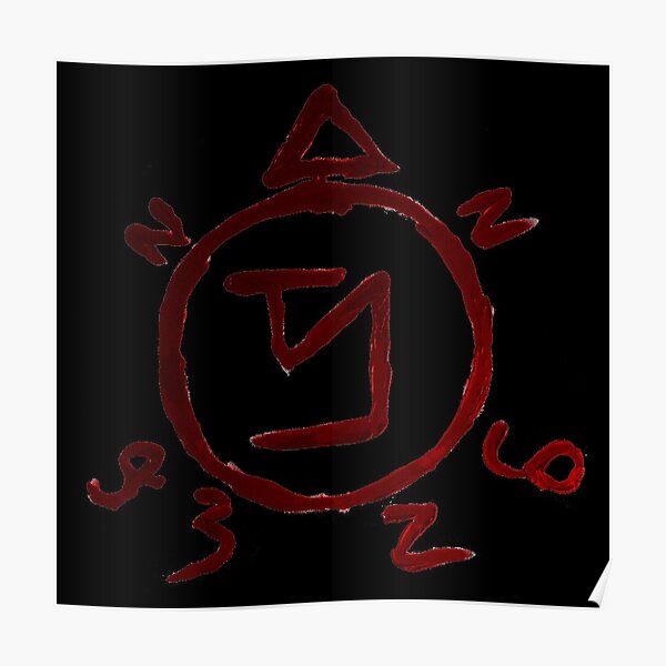 "Supernatural Angel Banishing Symbol v2.0" Poster for Sale by ...