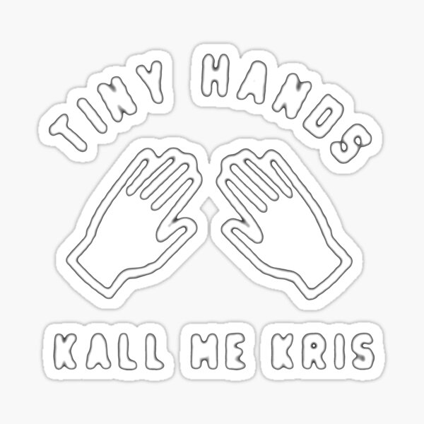 "Kall Me Kris" Sticker for Sale by mikazi | Redbubble