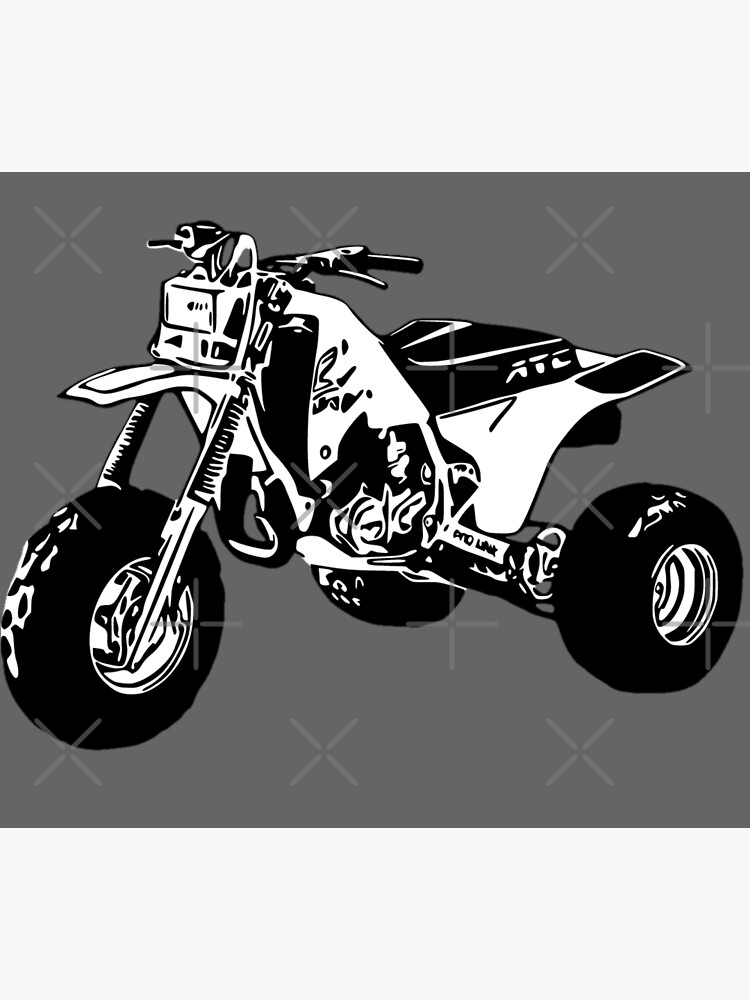 "1986 ATC 250R" Poster for Sale by Lauren Albright | Redbubble