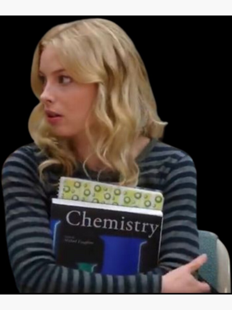Britta perry chemistry textbook Premium Matte Vertical Poster sold by ...
