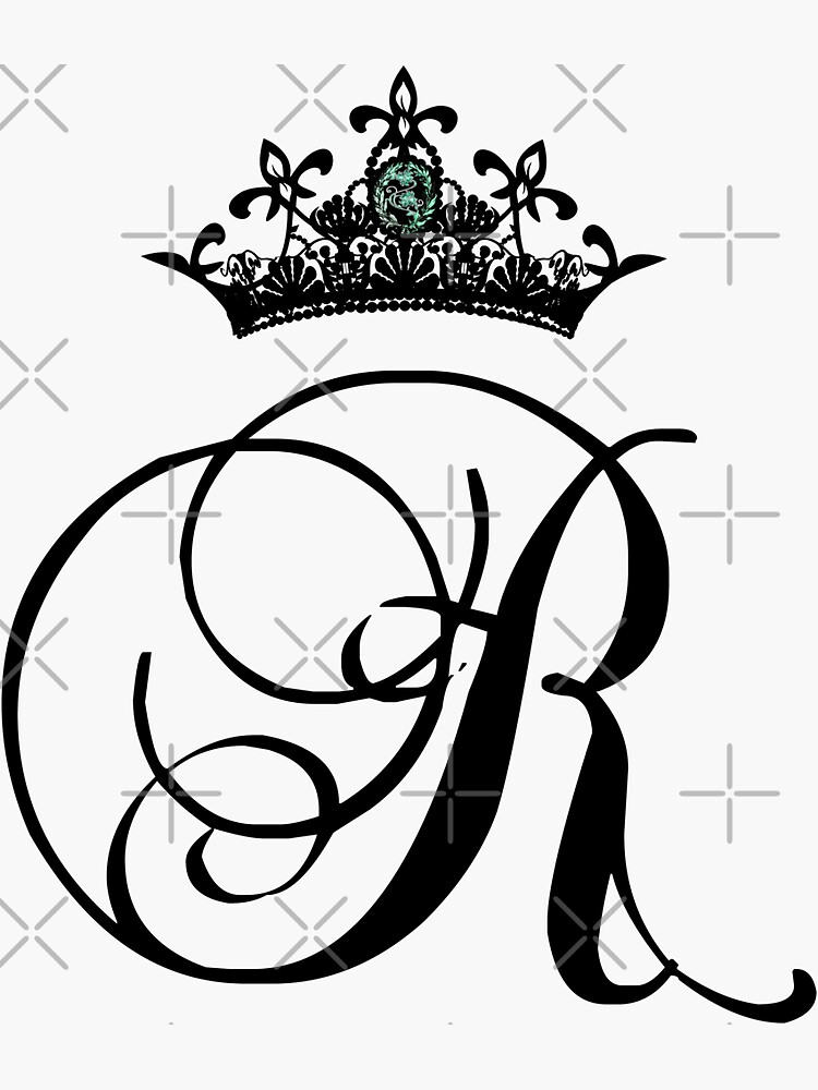 "Royal R" Sticker for Sale by paivihollander | Redbubble