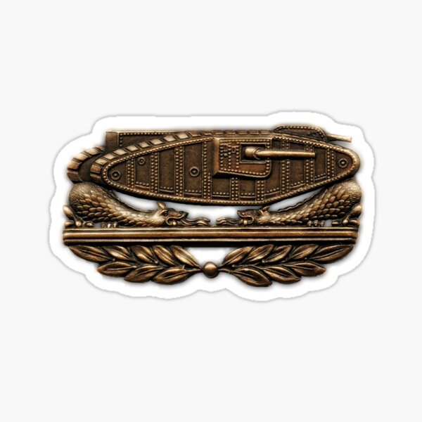 "US Army Tank Corps Insignia WW1" Sticker for Sale by Joelap | Redbubble