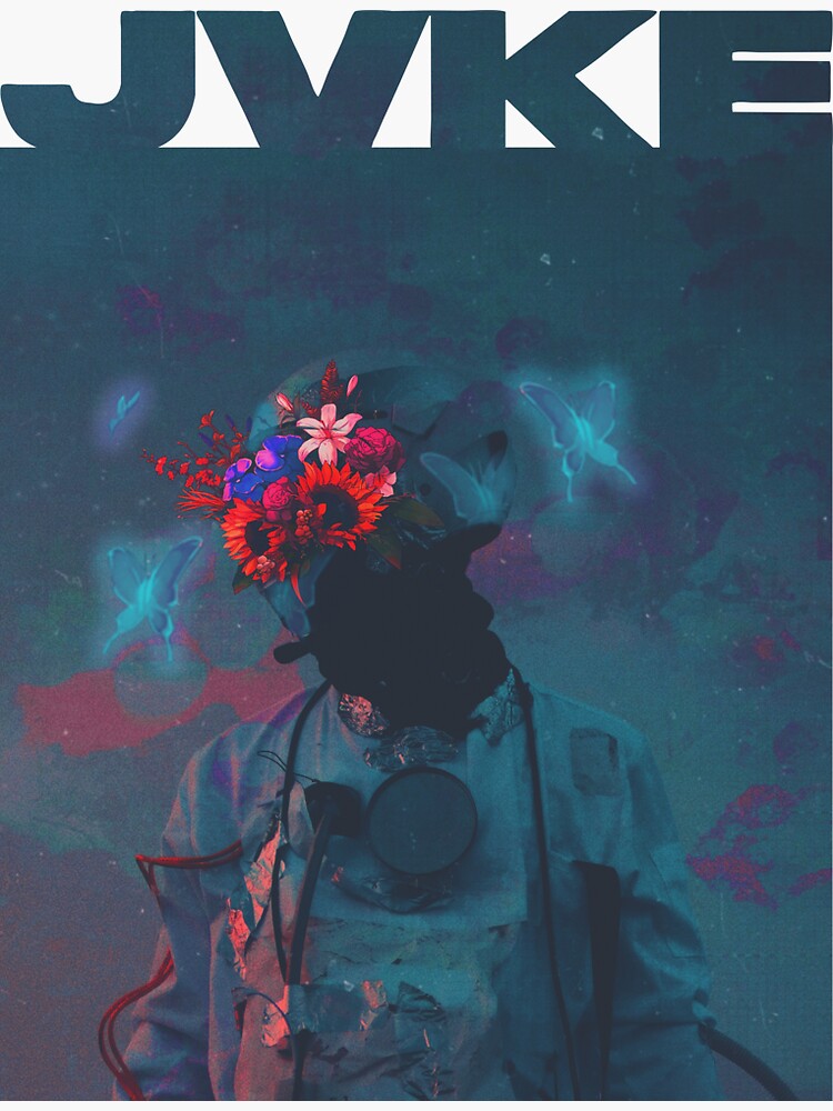 "jvke concert" Sticker for Sale by JuskeArt | Redbubble