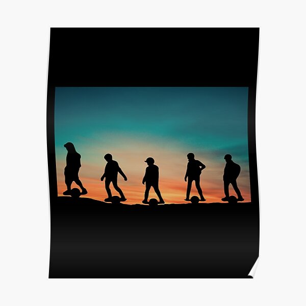 "onewheel artwork flat design landscape sunrise view cute gift for ...