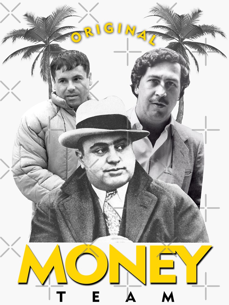 "Original Money Team" Sticker for Sale by LeoZitro | Redbubble