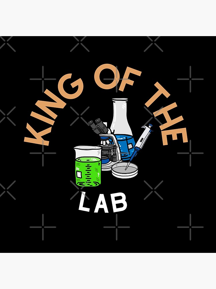 "King of The LAB" Poster for Sale by EnkiNott | Redbubble