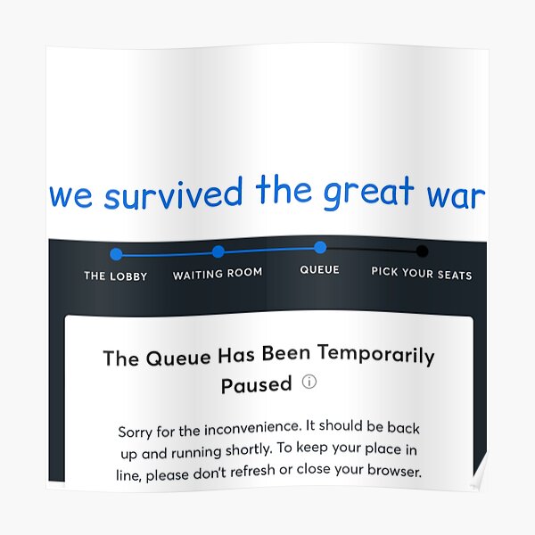 "Taylor Swift ticketmaster" Poster for Sale by audreycrosby | Redbubble