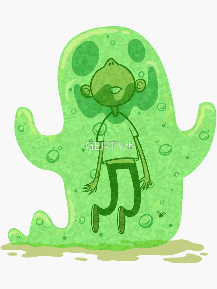 "snot face" Sticker for Sale by GERTYrb | Redbubble