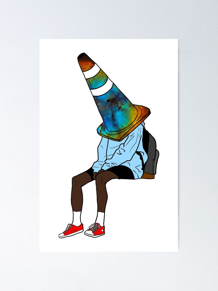 "Rainbow Galaxy Cone Head - variant A" Poster for Sale by DC-VDA ...