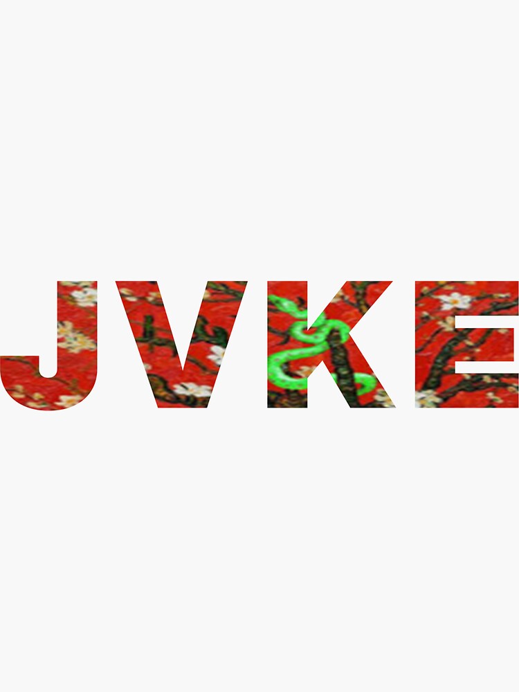 "jvke concert" Sticker for Sale by JuskeArt | Redbubble