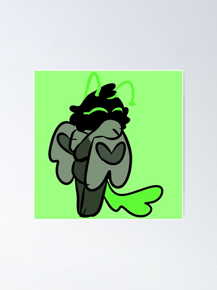 "Mossy moth proto-bug" Poster for Sale by Ceilingghost | Redbubble