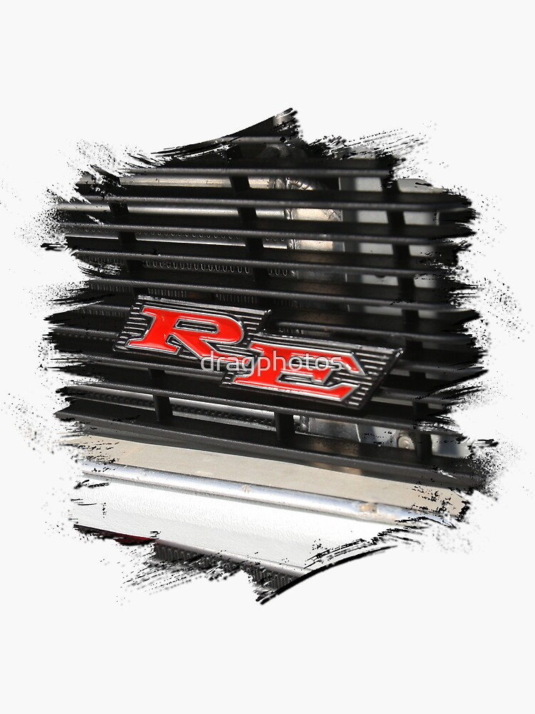 "RX2 Rotary Engine Grille Mazda Vintage JDM" Sticker for Sale by ...