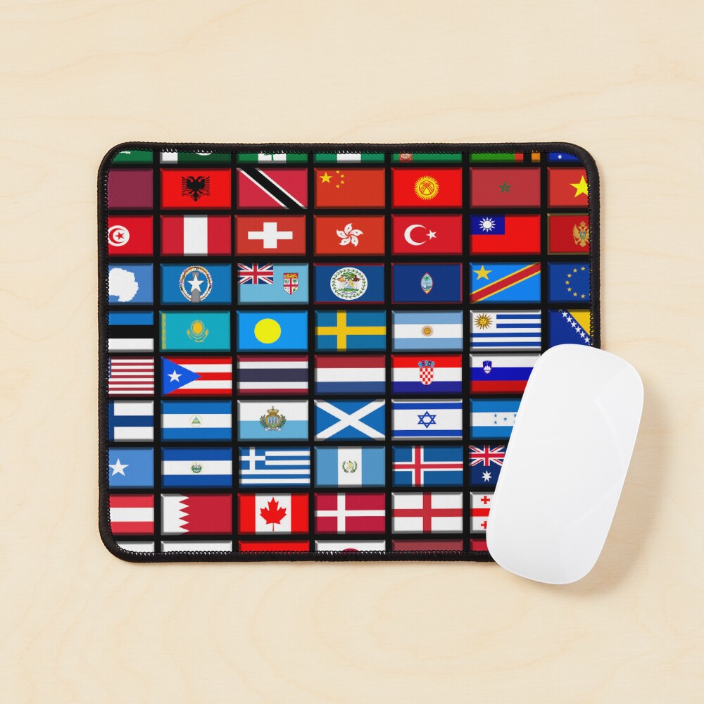"Flags of the Countries of the World, International " Poster for Sale ...