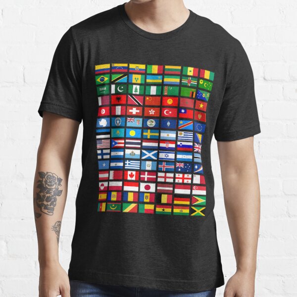"Flags of the Countries of the World, International " T-shirt for Sale ...