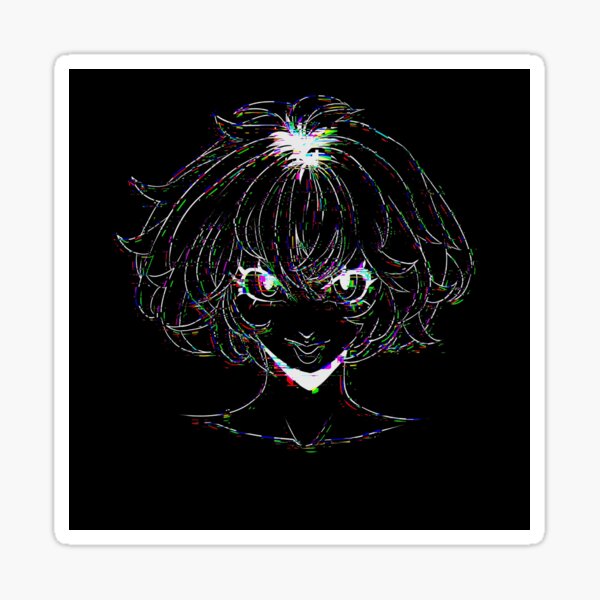 "Glitch" Sticker for Sale by Devans4425 | Redbubble