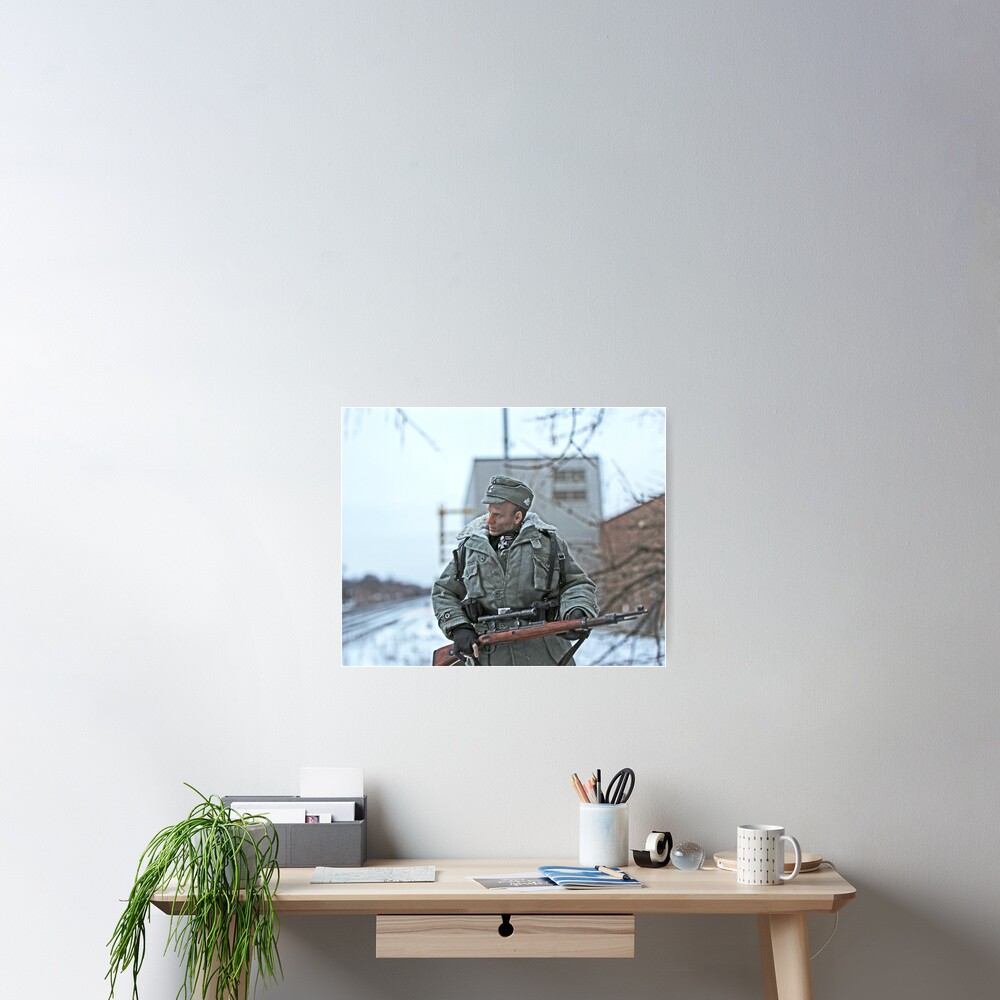 "WW2 deutscher Scharfschütze Major Erwin König in Stalingrad" Poster ...