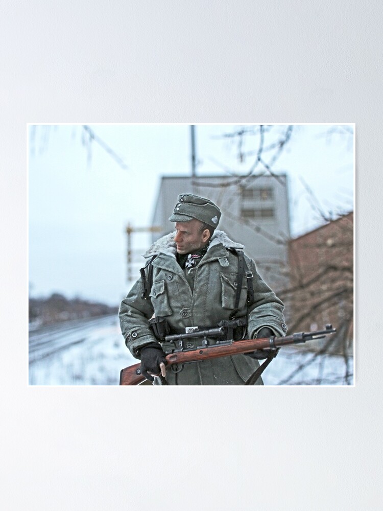 "WW2 deutscher Scharfschütze Major Erwin König in Stalingrad" Poster ...