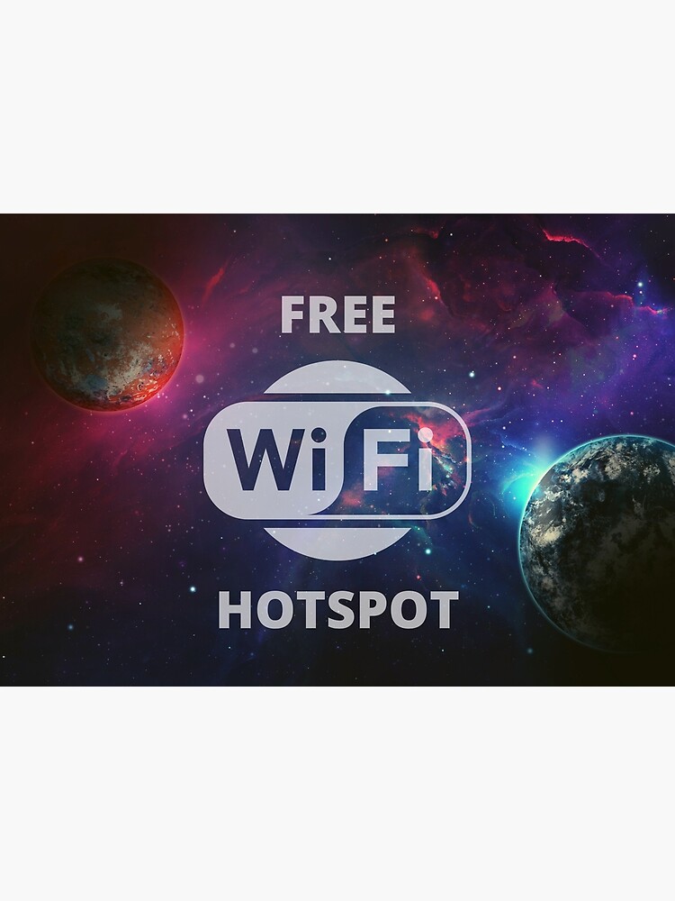 "Free WiFi Hotspot - Free Wi Fi Poster - Utility Wall Art " Poster for Sale by peterforg8 ...