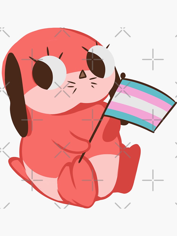 "Maromi Trans Pride Flag" Sticker for Sale by Totallynotfiend | Redbubble