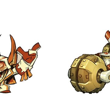 "Double Dare Trigger Happy and Gold Rusher Sticker Set (Skylanders ...